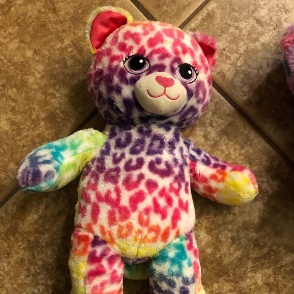 Toys | Lisa Frank Inspired Babw Build A Bear Stuffed Plush | Poshmark